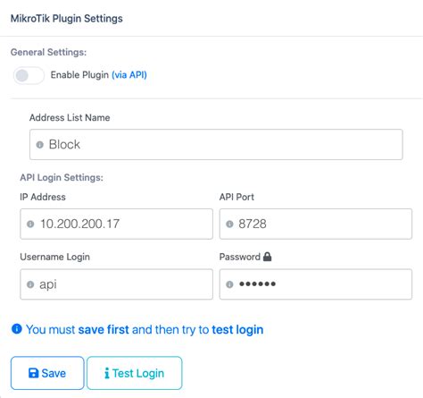 Mikrotik Plugin Fastnetmon Manager
