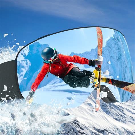 Ski Goggles Men Women Professional Otg Snowboard