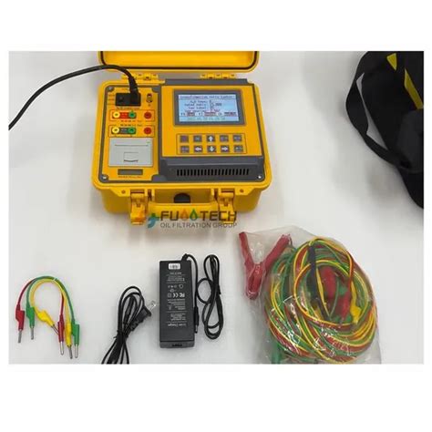 Automatic Ftbb 10a Ttr Transformer Turns Ratio Testing Instrument Transformer Ratiometer Ttr