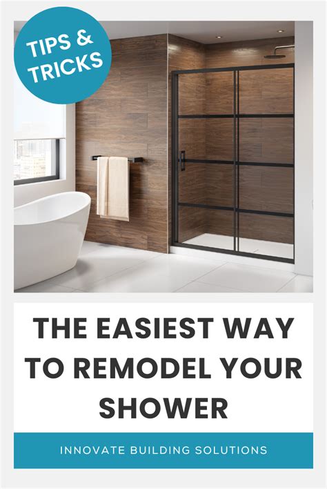 How To Shower Remodel Diy Step By Step Guide For A Modern Bathroom