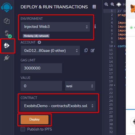 Contract Deployment GreenZeta
