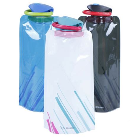 700ml Collapsible Foldable Drink Bottle Sport Wate Vicedeal