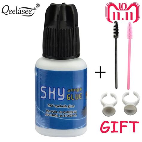5 Bottle Super Type Sky Glue For Eyelash Extension Fast Drying