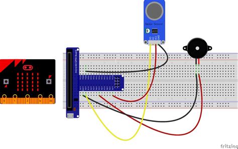 Micro Bit Lesson — Using The Smoke Sensor
