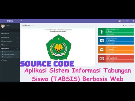 Source Code Aplikasi Sistem Informasi Tabungan Siswa TABSIS