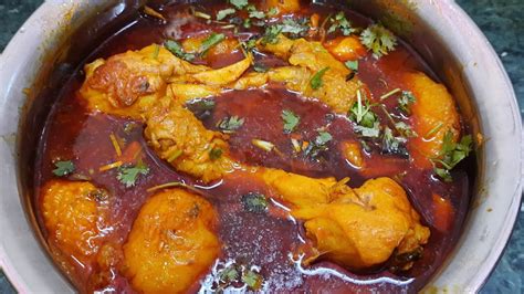 আলু দিয়ে সেরা স্বাদের মুরগির মাংস রান্না Chicken Curry Recipe Youtube