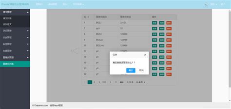 Javaweb个人博客项目：手把手教你实现博客后台系统之管理员管理模块5博客前台后台 Csdn博客