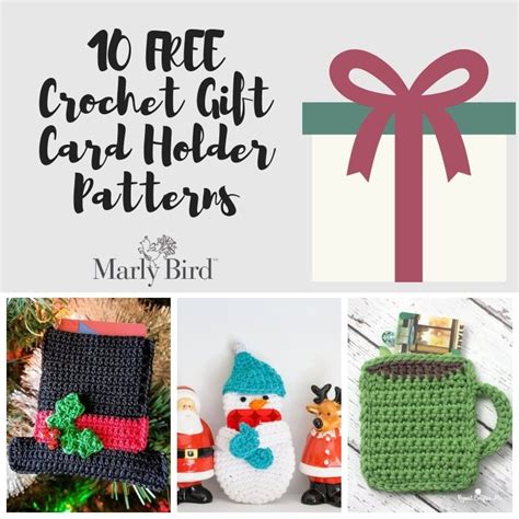 Crochet T Card Holders 10 Free Patterns Marly Bird