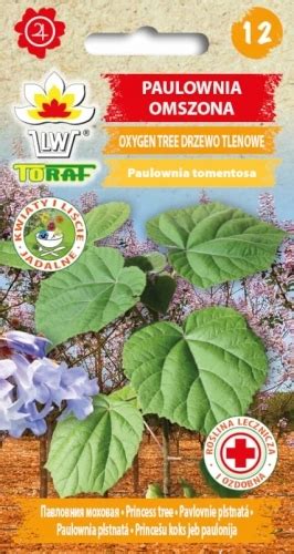 Paulownia Omszona Oxygen Tree Drzewo Toraf Drzewo Tlenowe • Cena