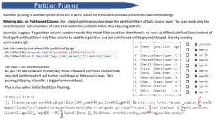 Apache Spark 3 Dynamic Partition Pruning PPT