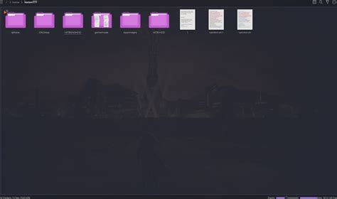Random Undeletable Folder In Home Directory Rmanjarolinux