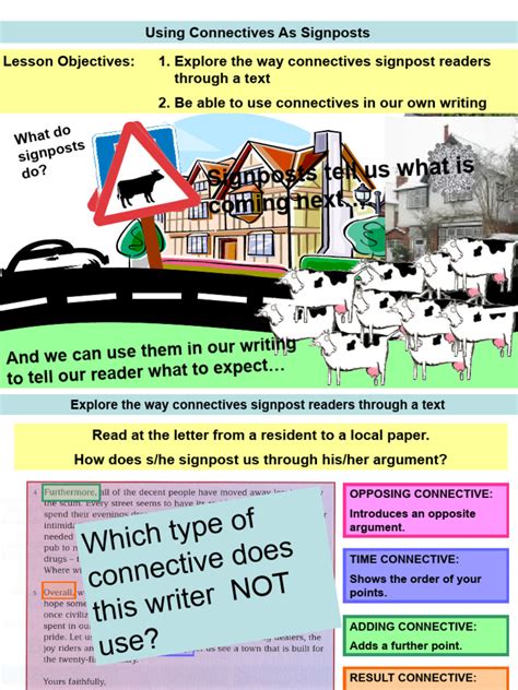 Connectives Pdf Computers Language Arts And Discipline