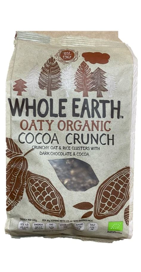 Organic Cocoa Crunch 375g