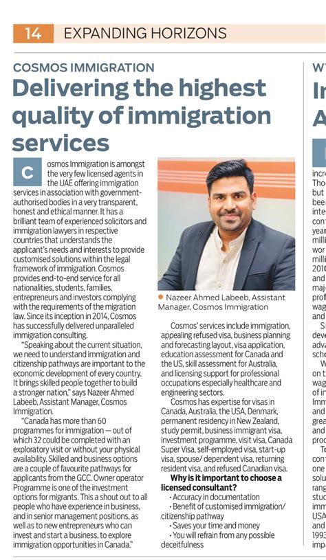 Nazeer Ahmed Labeeb On Linkedin Immigrationconsultants