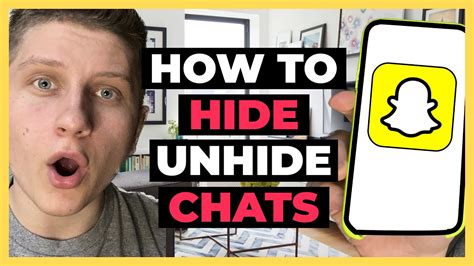 How To Hide & Unhide Chats On Snapchat - How I Did - YouTube