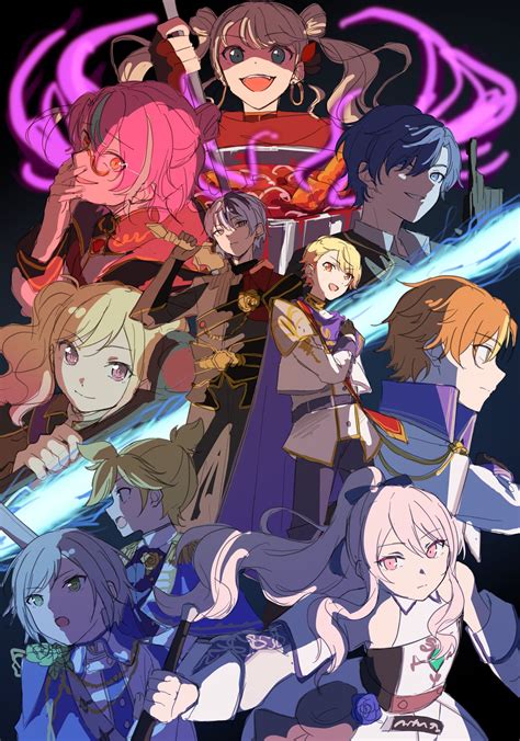 Hatsune Miku Kagamine Len Kaito Akiyama Mizuki Tenma Tsukasa And 7