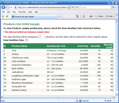 An Ajax Xml Project Codeproject