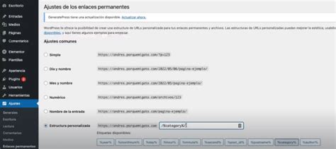 Tipos De Ajustes En WordPress KeepCoding Bootcamps