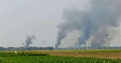 ရေစကြို၊ မြေစွန်းတော်ကျေးရွာကို စစ်တပ်က မီးရှို့ဖျက်ဆီး