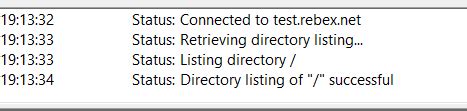 Filesystems FileZilla How To Get Server Status With Date And Time