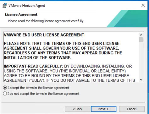 Installing Horizon Agent On Windows 10 Michael Sweeney Blog
