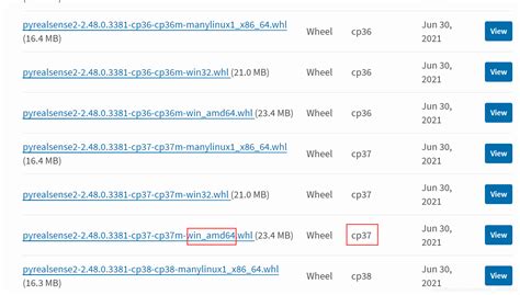 intel realsense d435环境搭建之安装pyrealsense2 pyrealsense2安装python3 7 csdn博客