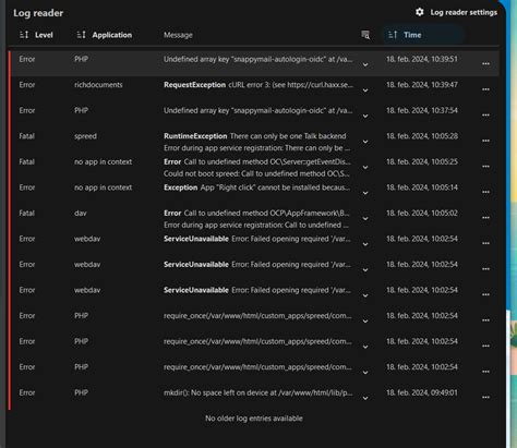 Problem After Updating To V Appliances Docker Snappy VM NCP AIO Nextcloud Community
