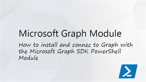PowerShellにMicrosoftグラフモジュールをインストールする方法 世界の顔
