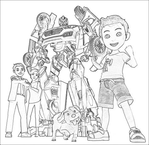 헬로카봇 캐릭터 색칠공부 도안 이미지 프린트 모음 네이버 블로그