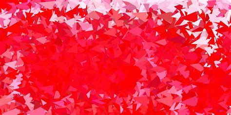 Light Red Vector Abstract Triangle Backdrop 27440682 Vector Art At