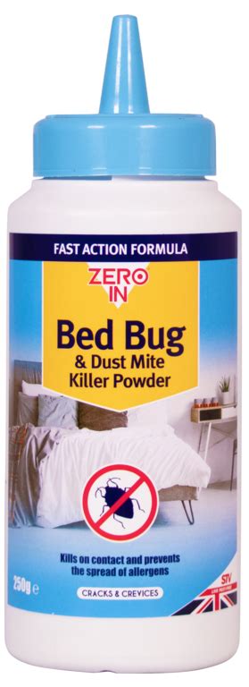 Zero In Bed Bug And Dust Mite Killer Powder 250g