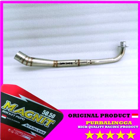 Jual Pipa Leher Knalpot Jupiter Z Samping Full Stainless Grand Shogun