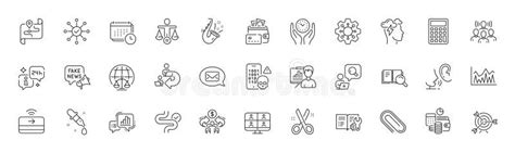 execute graph chart and cyber attack line icons for web app printing