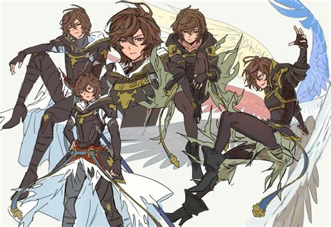 Sandalphon Granblue Fantasy Drawn By Wahoosandalphon Danbooru