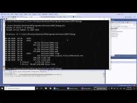 20 Basic MPI Program YouTube