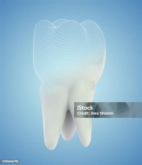 치과 의학을위한 벡터 3d 치아 파란색 배경에 3차원 형태에 대한 스톡 벡터 아트 및 기타 이미지 3차원 형태 개선 개체 그룹 Istock