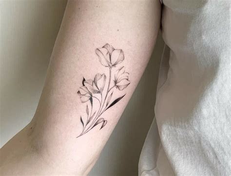Sweet Pea Tattoo