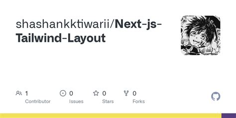 GitHub Shashankktiwarii Next Js Tailwind Layout
