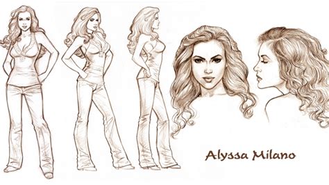 640x360 Alyssa Milano Abstract Wallpaper 640x360 Resolution Wallpaper