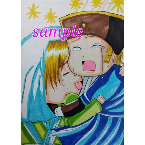 【手描きイラスト ヘタリア ちびたりあ＆神聖ローマ】再会 の通販 By オレンジ♪s Shop｜ラクマ