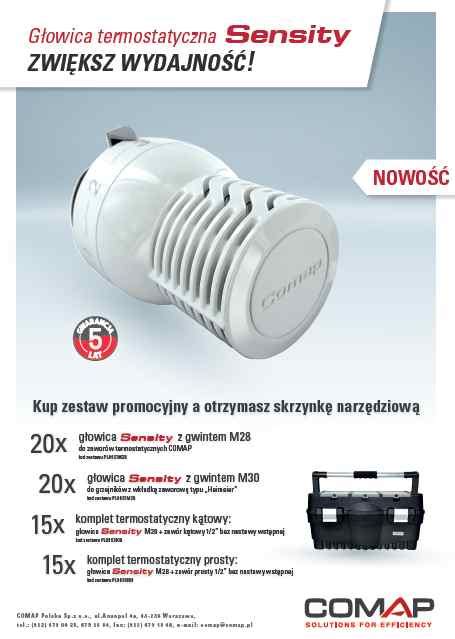 Nowa Gowica SENSITY Promocja Comap InstalReporter