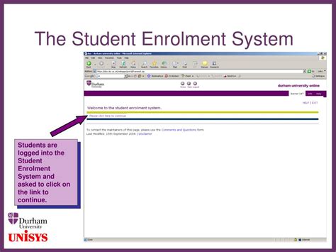 Ppt The Student Enrolment Project At The University Of Durham