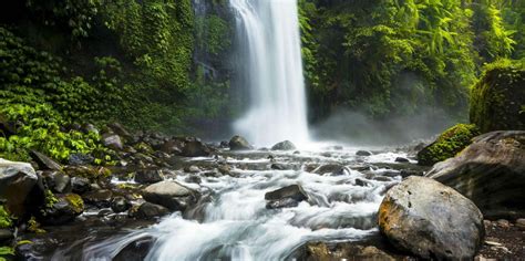 Tiu Kelep Waterfall And Sendang Gile Waterfall In Senaru Lombok