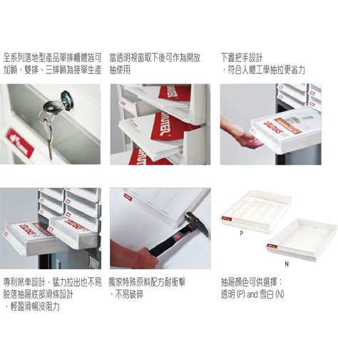 樹德 桌上型文件櫃 A4 106h 6抽 分類收納 社團文書櫃 抽屜式資料櫃 多層公文櫃 辦公室文書櫃 檔案整理 蝦皮購物