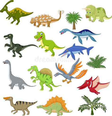 Desenhos Animados Do Dinossauro Fundo Da Paisagem E Sinal Vazio