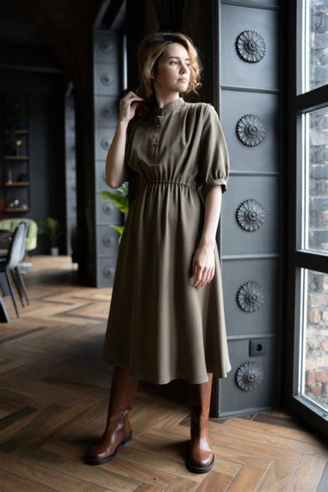 Платье с кулиской Cate B — Studio.Yusupova patterns
