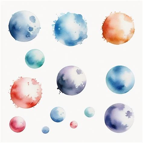 Premium Vector A Drawing Of Circles And The Word The Word In The Bottom Right Corner