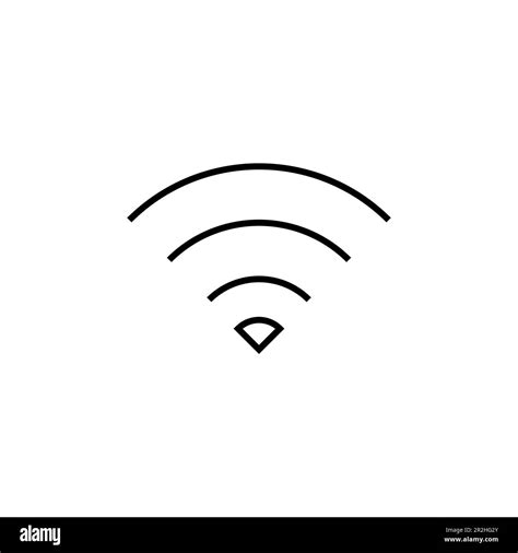 Wifi Icon Vector Signal Vector Icon Wireless Icon Vector Stock Vector