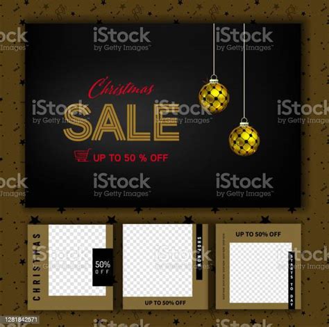 디지털 마케팅 및 판매 프로모션을위한 블랙 프라이데이 소셜 미디어 게시물 템플릿 배너 제공 블랙과 레드 컬러 모형 사진 벡터 프레임 11월에 대한 스톡 벡터 아트 및 기타