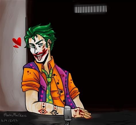 Mark God Of Markers Im A Whore For Lego Joker I Wanted To Draw Him In